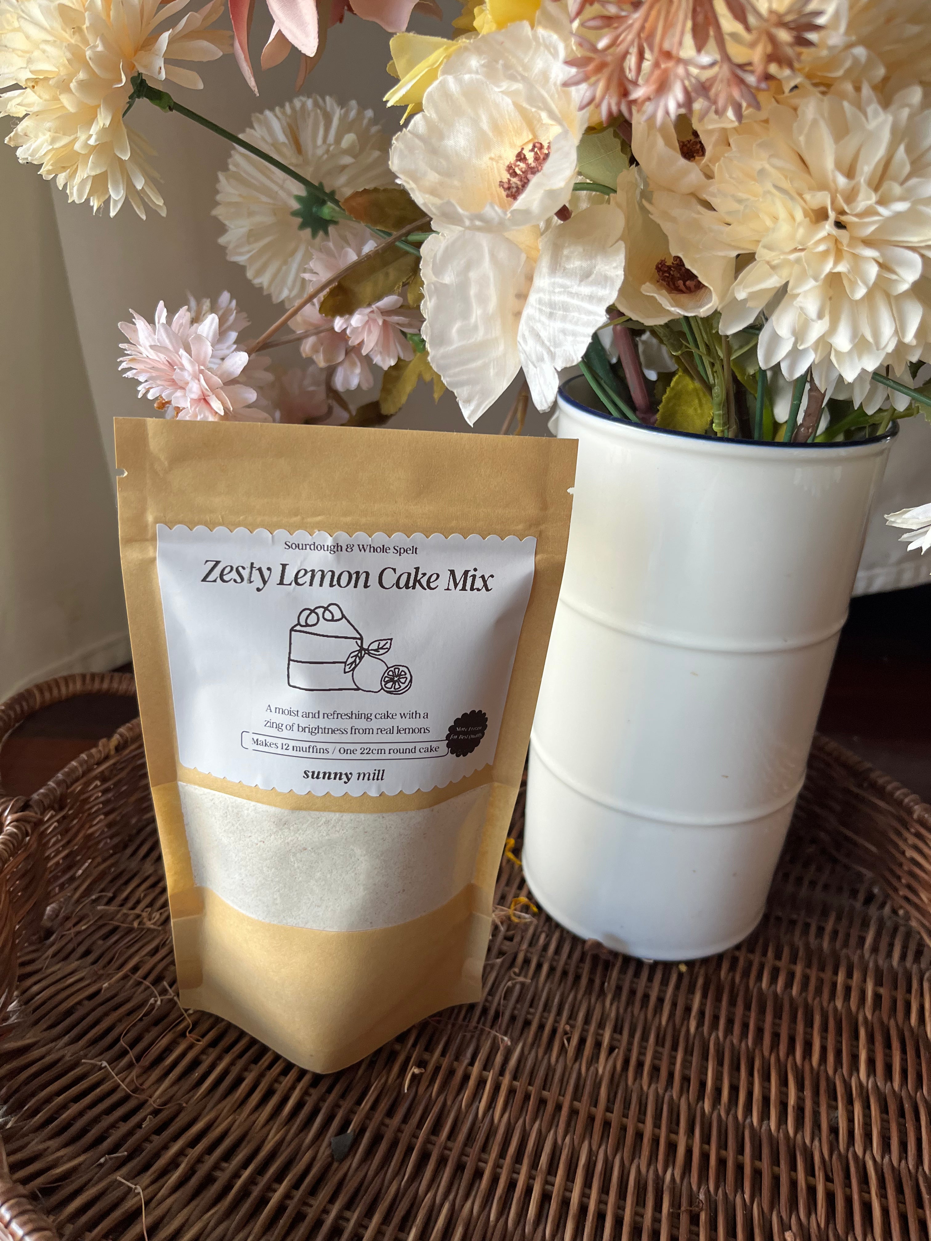 Zesty Lemon Cake Mix – Sunny Mill